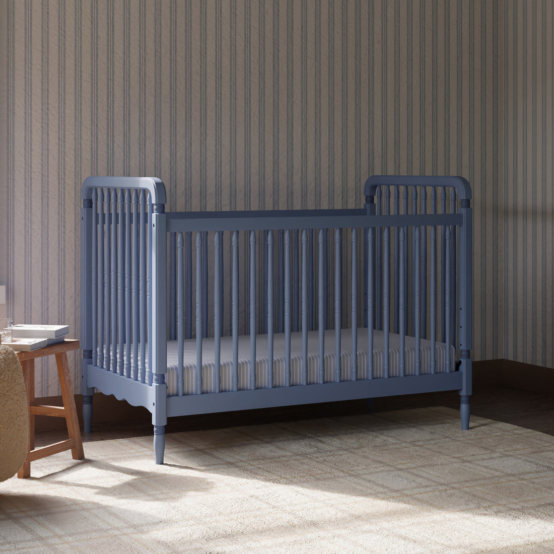 Namesake Liberty 3-in-1 Convertible Spindle Crib with Toddler Bed Conv
