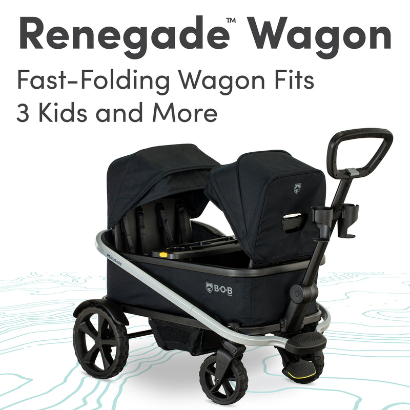 BOB Gear Renegade Wagon Bundle with Canopies